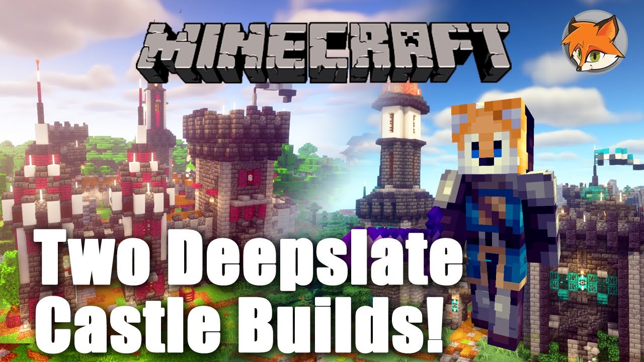 Minecraft Survival S2 #10: Deepslate Crimson and Warped Castles Mini ...