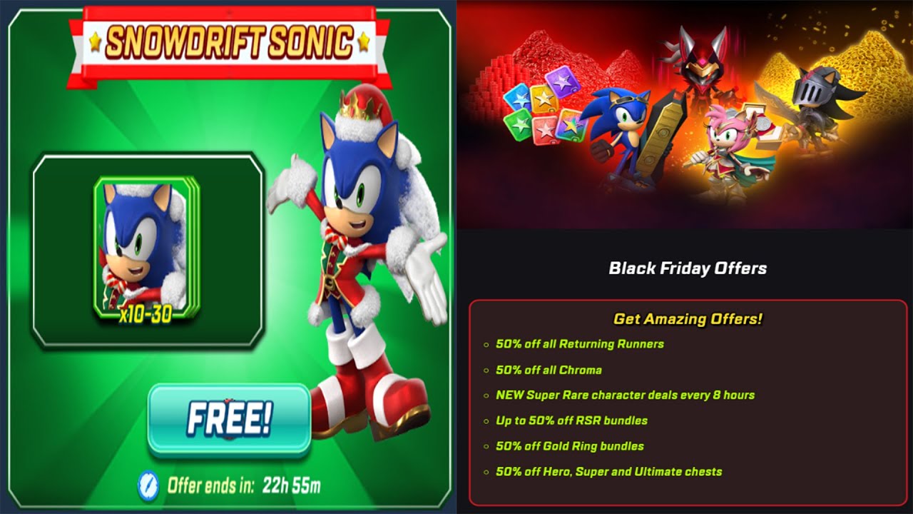 Sonic Forces - Snowdrift Sonic Event Free Cardsd | Extreme Gear Sonic ...