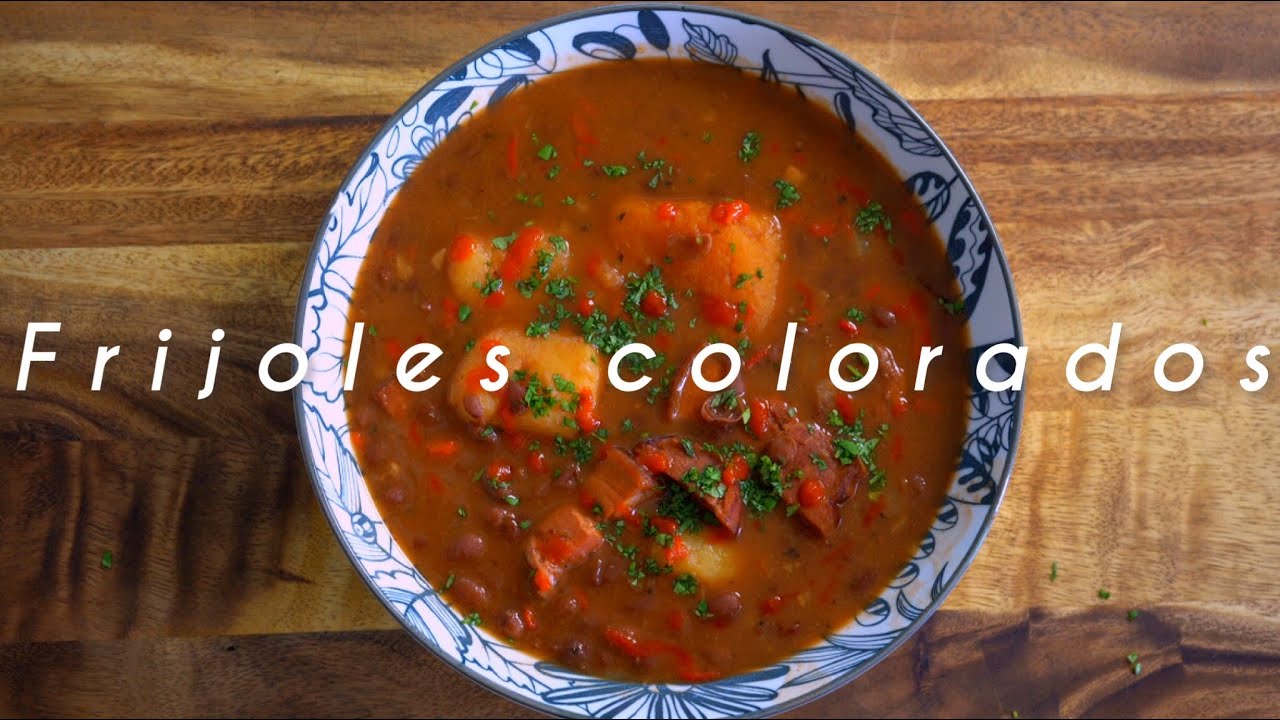 POTAJE de FRIJOLES COLORADES |estilo cubano 🥣 I havanadice - YouTube