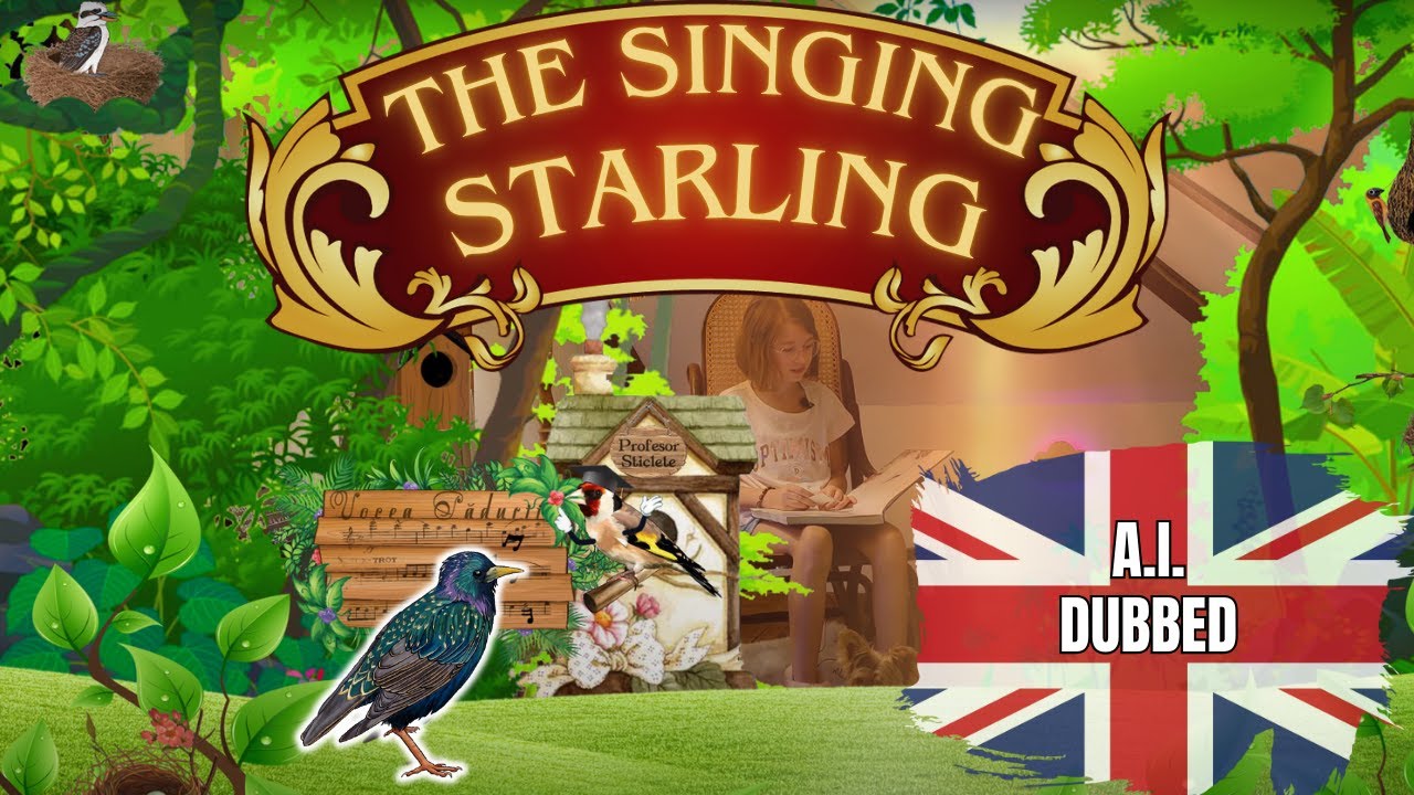 🐦‍⬛ The Singing Starling 🎶 (with animations) 📖 Stories with Iuli 🥰 ...