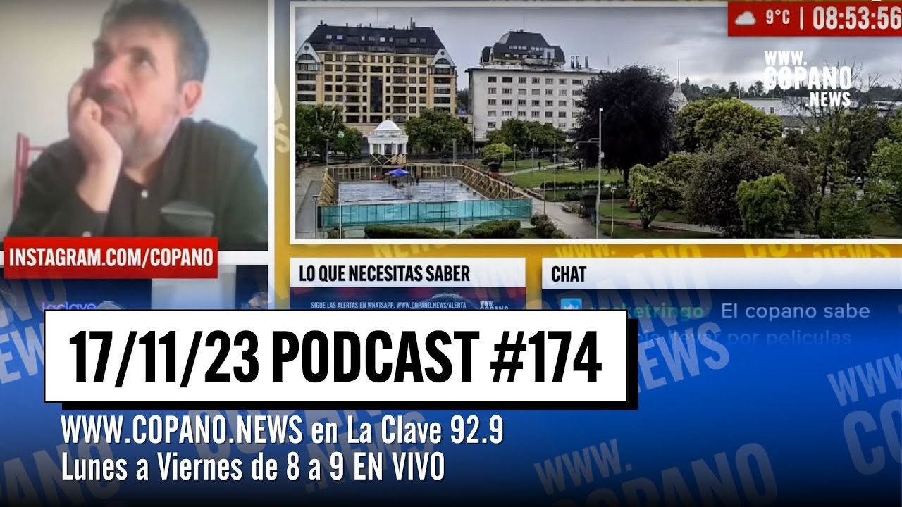 Copano.News #174 | PROGRAMA COMPLETO | 17/11/2023 - YouTube
