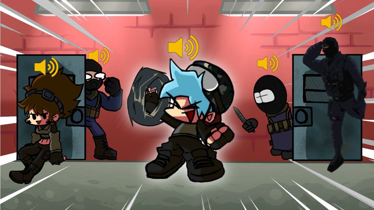 PLEASE! I BEG YOU!| FNF Door Stuck (VS JRBSN_) - YouTube