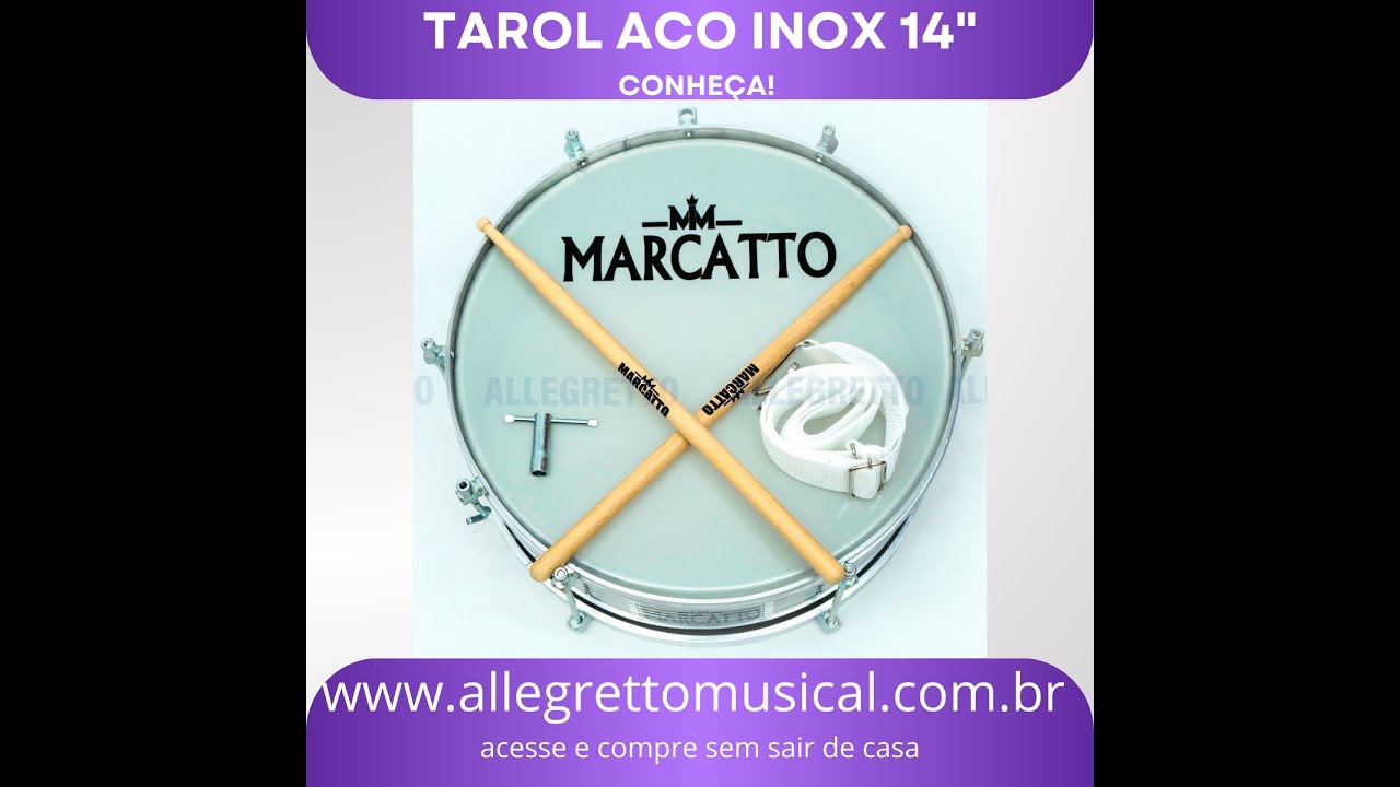 Tarol 14" @allegrettomusical @marcattoinstrumentos8533 #carnaval # ...