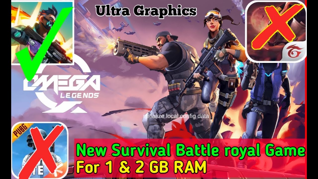 *NEW*BATTLE ROYAL GAME "OMEGA LEGEND" Apex legends mixed with Fortnight ...