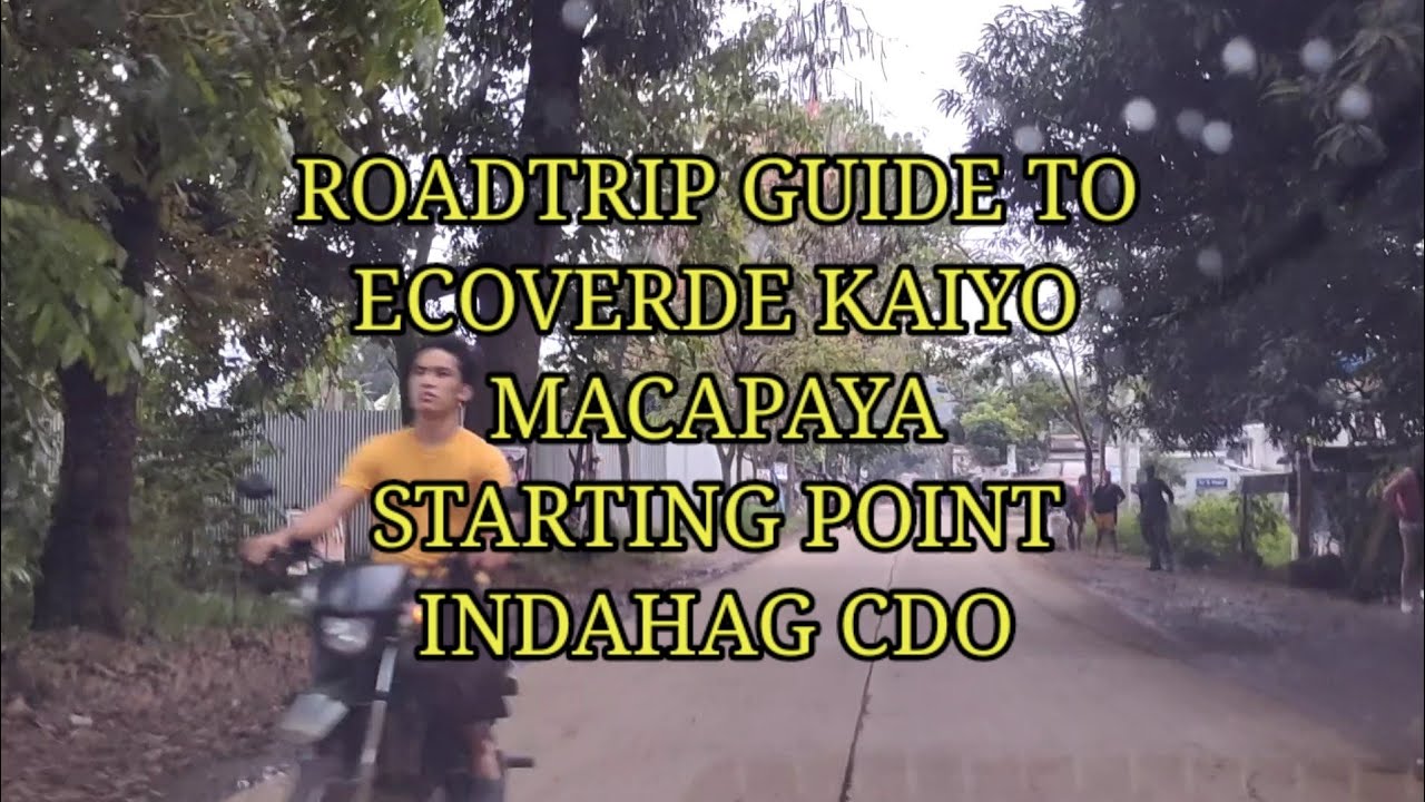 INDAHAG TO ECOVERDE MACAPAYA VIA GUSA GALAXY DIVERSION ROAD #roadtrip ...