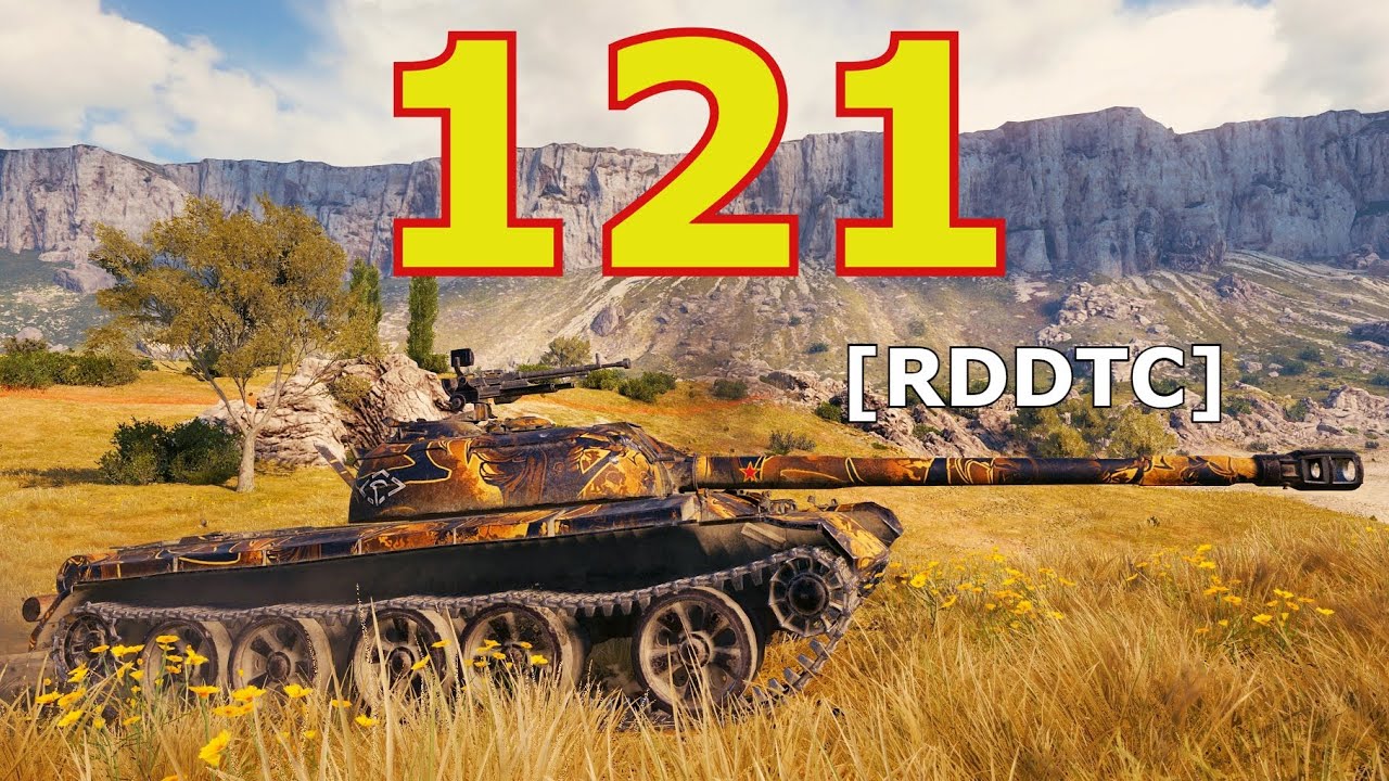 World of Tanks 121 - 5 Kills 10,8K Damage - YouTube