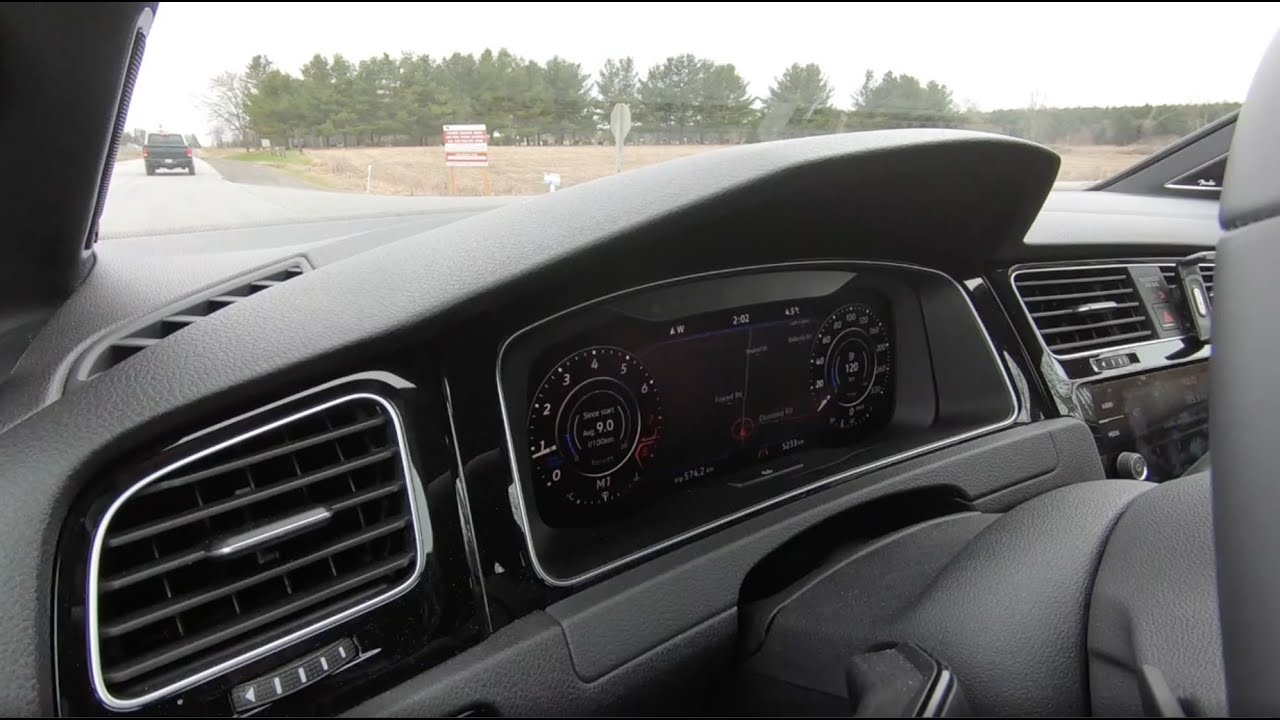 MK7.5 Golf R Digital Cockpit Driving Data and Next Mods Planned ...