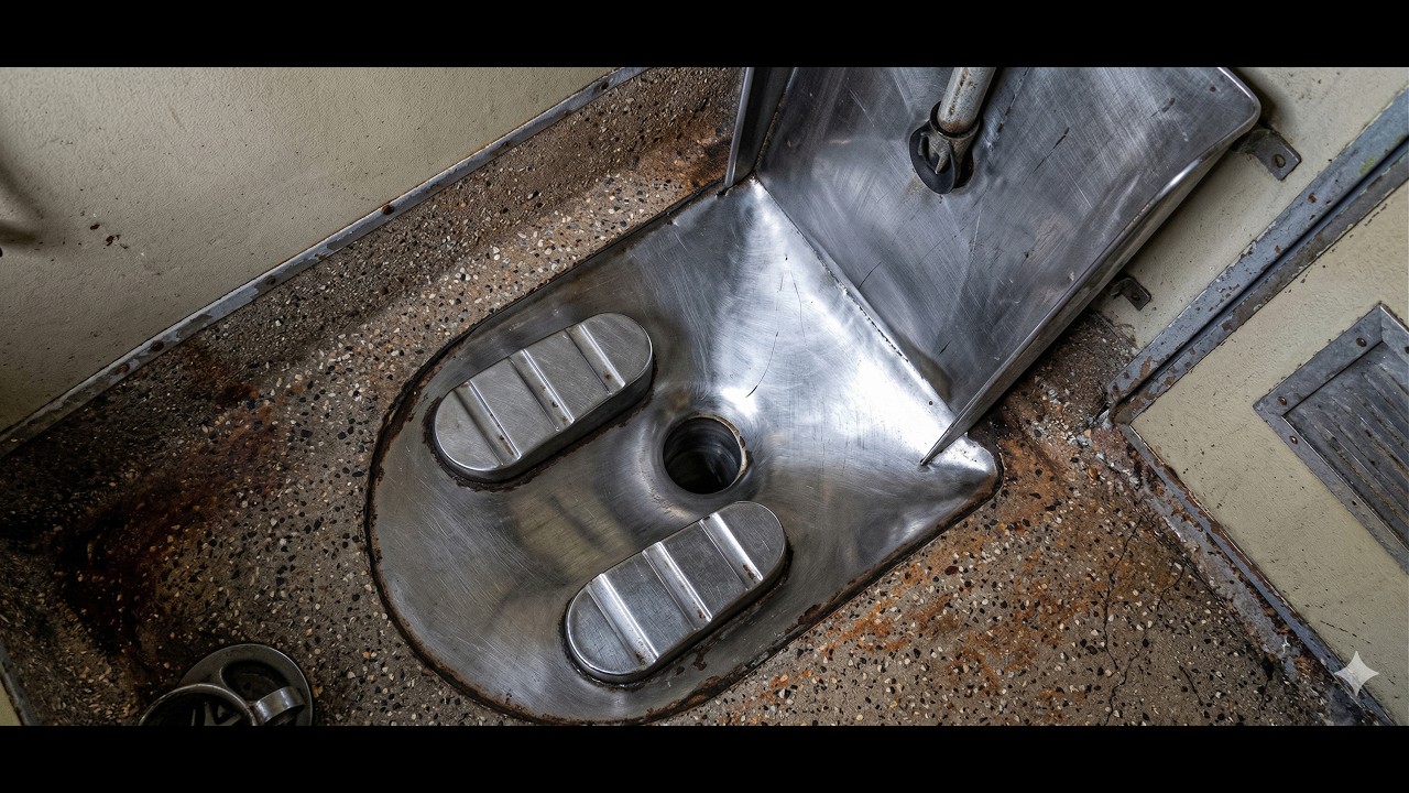 Old ICF Coach Toilet Interior of AC 3 Tier | Onboard 12533 Pushpak ...