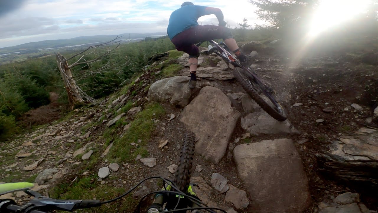 Slow awkward fall for Eoghan - YouTube