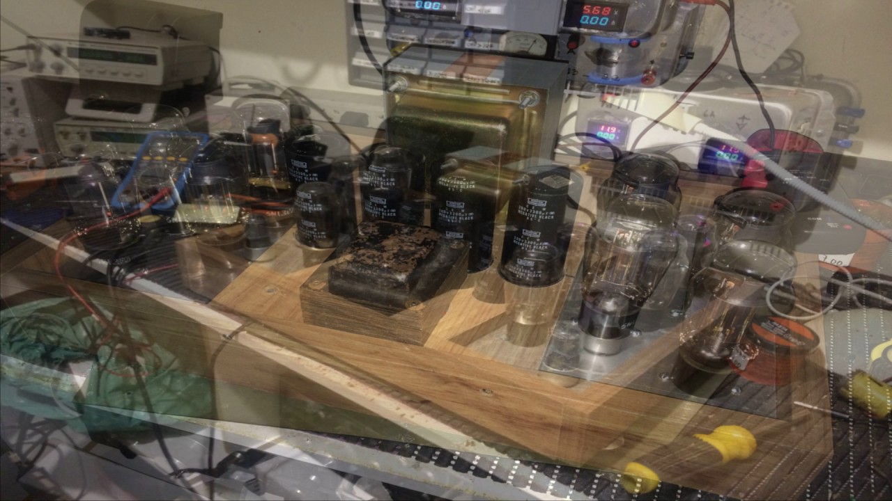 OTL power amplifier 30W+30W - YouTube