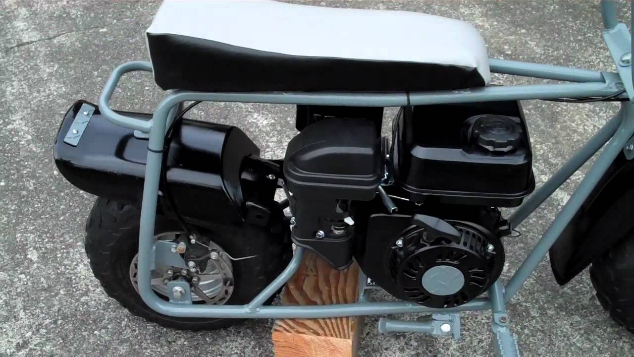 Custom Baja Doodle Bug Mini Bike, 212 CC Predator Motor- Sweet - YouTube