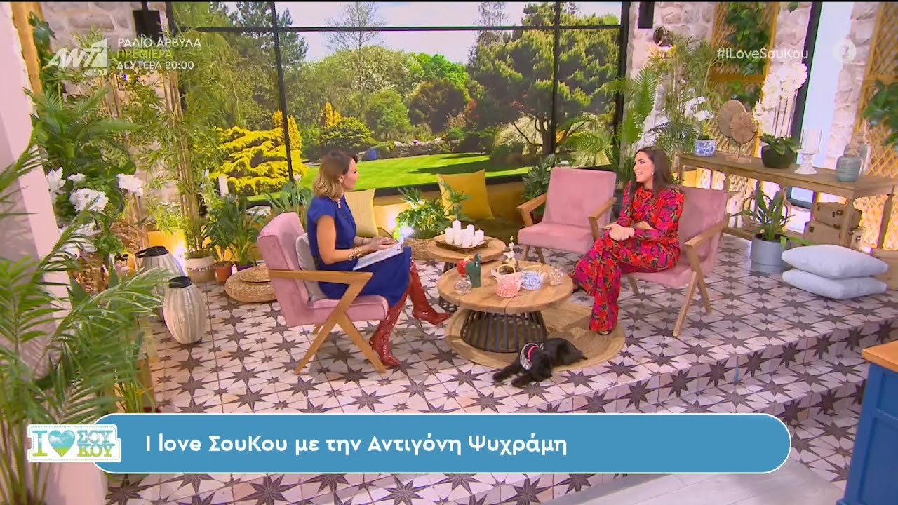 Η Αντιγόνη Ψυχράμη στο I Love Σου Κου - YouTube