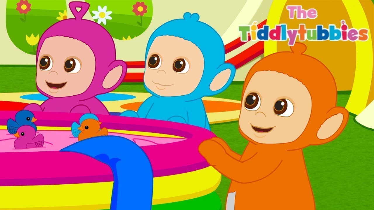 Tiddlytubbies 2D Series! ★ Kolam Tubby Custard ★ Teletubbies Bayi ...