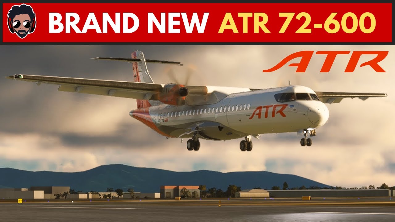ATR 72-600 | Introducing brand new turboprop | First Landing - YouTube