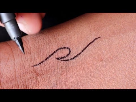 How to simple Tattoo at home - YouTube