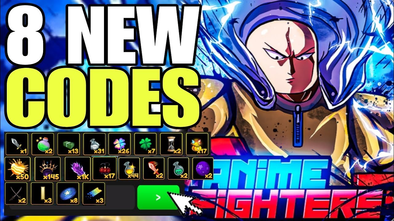 *NEW UPDATE* ROBLOX ANIME FIGHTERS SIMULATOR CODES | ANIME FIGHTERS ...