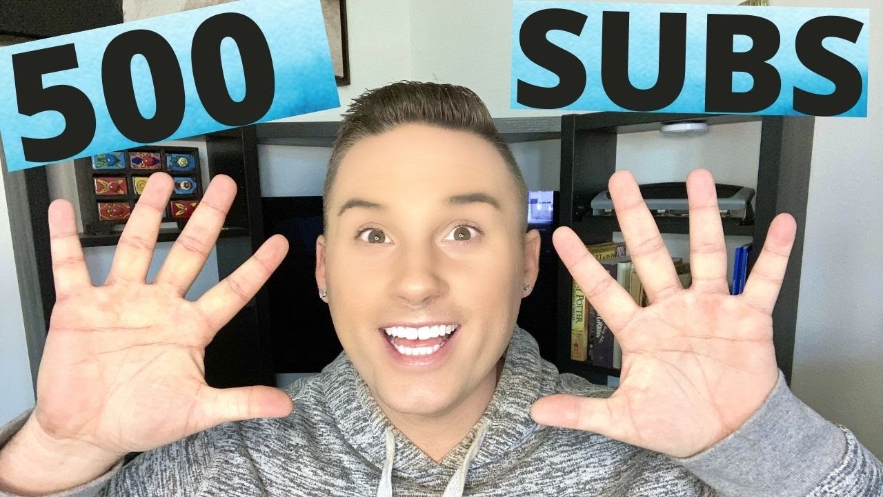 HOW TO GAIN 500 SUBSCRIBERS IN 7 MONTHS ON YOUTUBE IN 2020 // Special ...