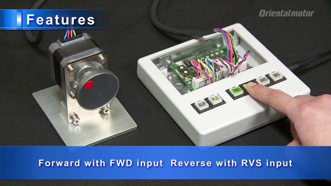 CVK SC Speed control type stepper motor OM - YouTube