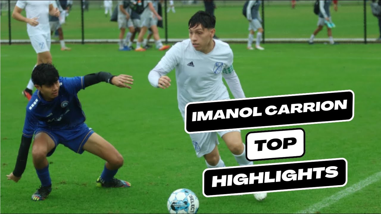 Imanol Carrion Highlights - YouTube