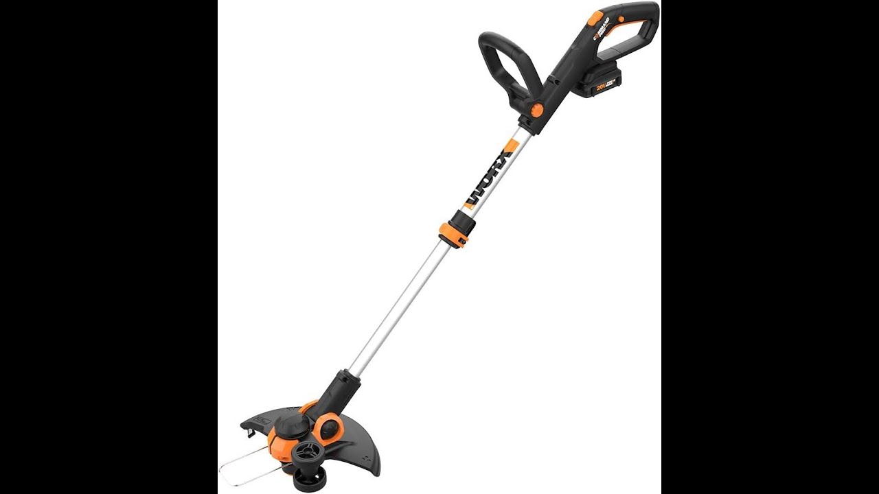 Worx String Trimmer Cordless Edger & Weed Trimmer Review - YouTube