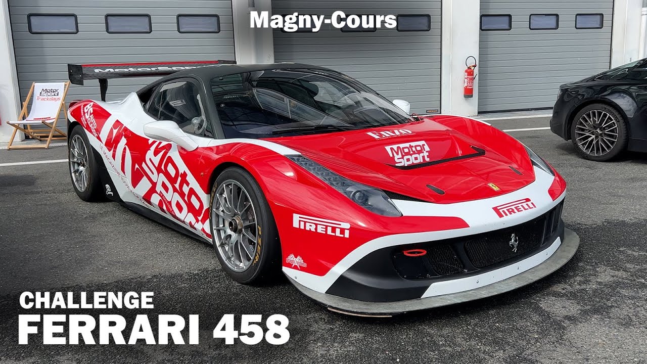 A FOND dans une vraie Ferrari de Course ! La Ferrari 458 Challenge de ...