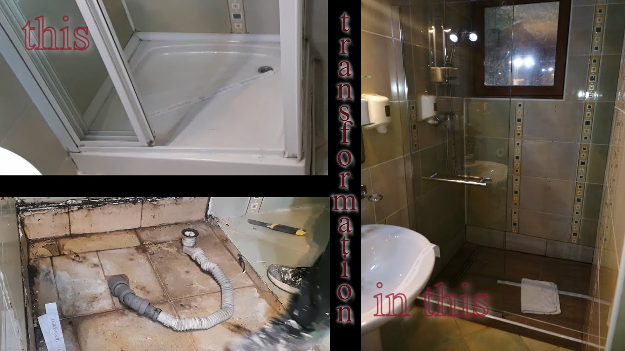 Dus WALK-IN --- ADIO cadita (cabina) de dus!!! - YouTube