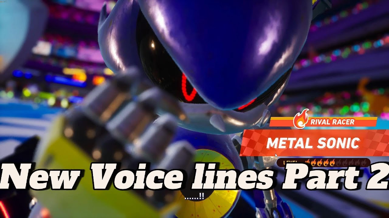 New Voice lines (MOD) for Metal Sonic + All Interactions Part 2 - YouTube