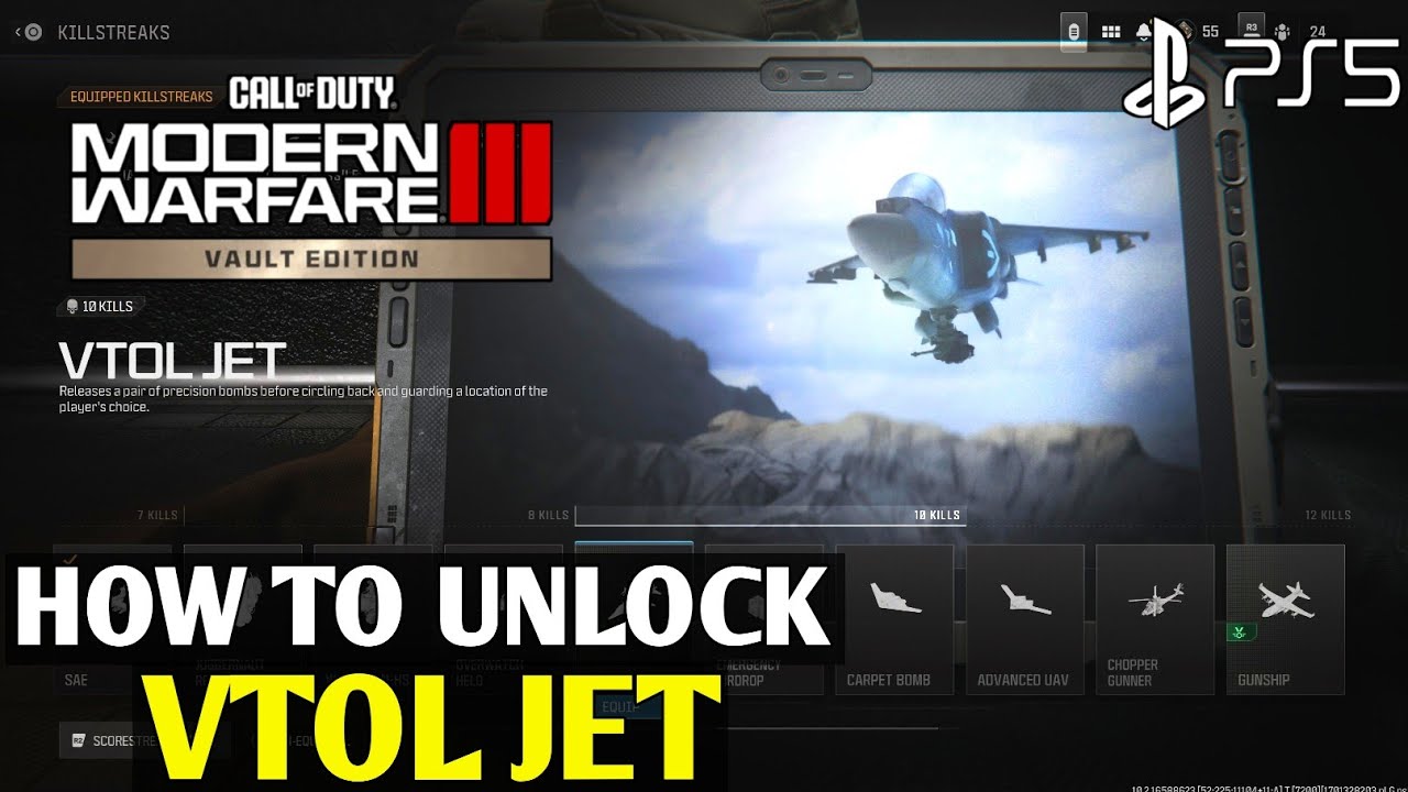 How to Unlock Vtol Jet MODERN WARFARE 3 Vtol Jet | How to Get Vtol Jet ...
