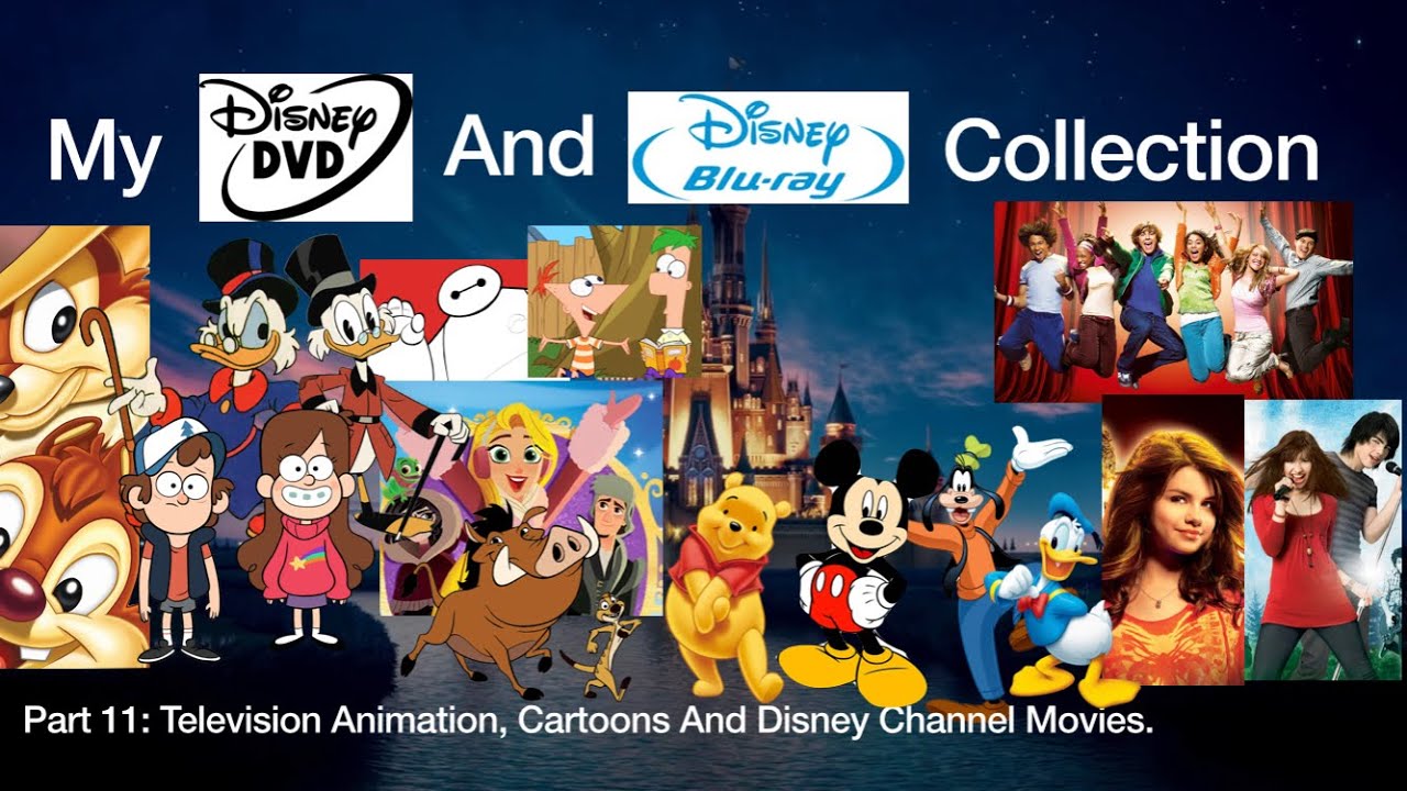 My Disney DVD And Blu Ray Collection Television animation Cartoons and ...