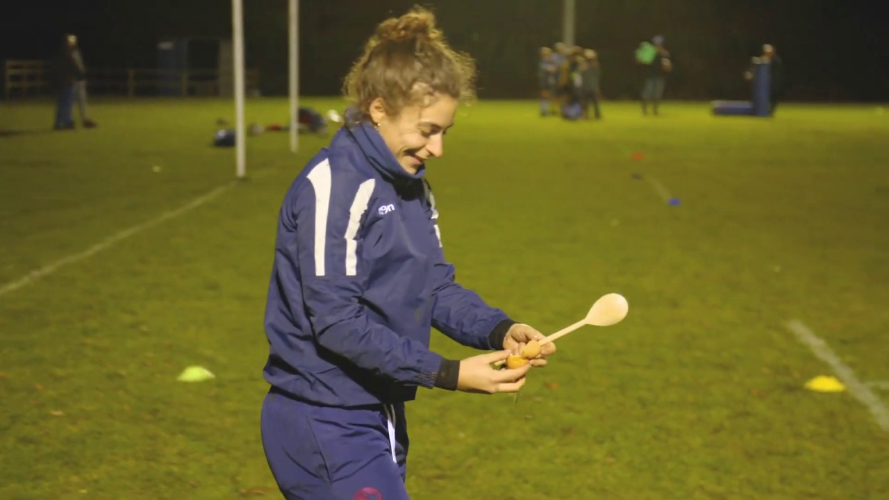 Egg and Wooden Spoon Race - YouTube