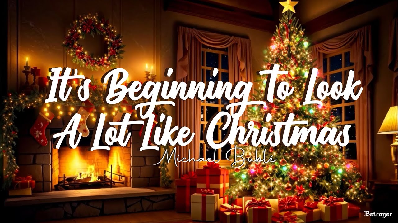 🎧 Michael Bublé - It's Beginning To Look A Lot Like Christmas [1 Hour]🌲 ...