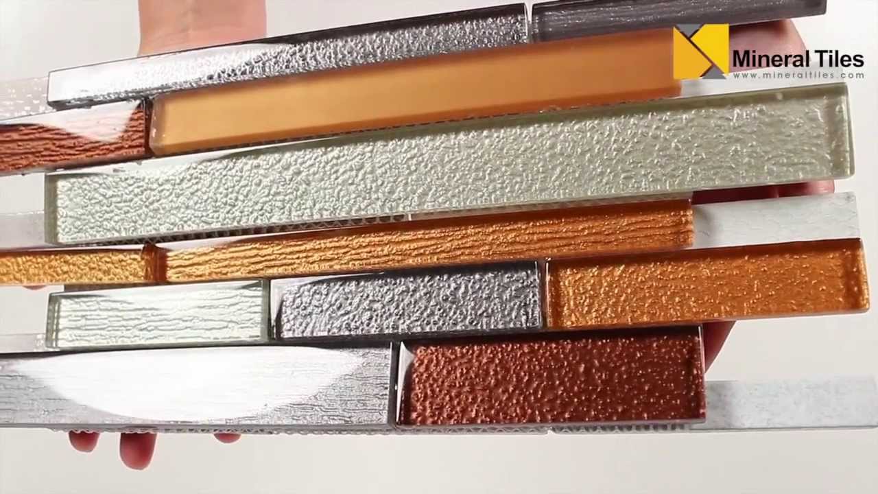 Glass Backsplash Tile Arizona Brick - 101CHIGLAPC107B - YouTube