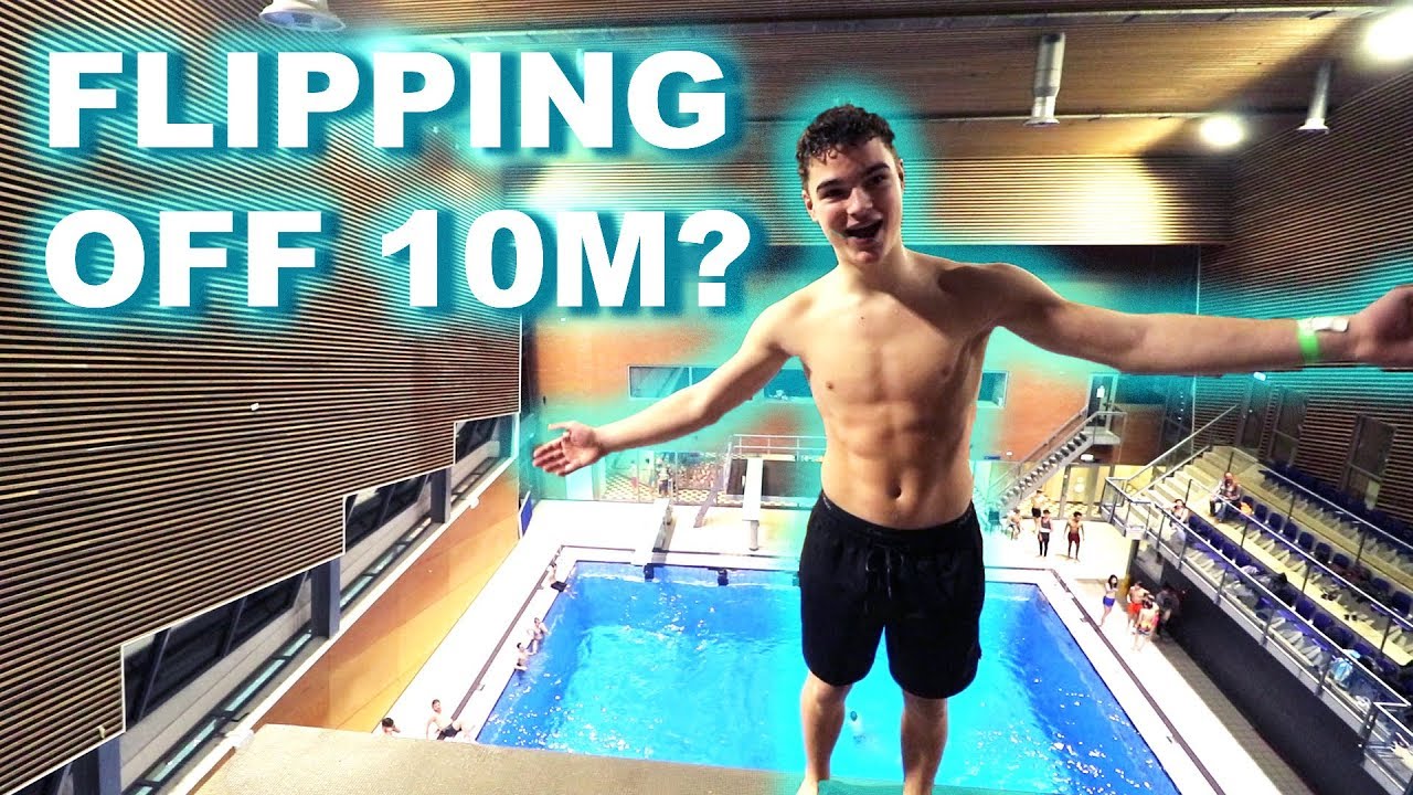 CRAZY DIVING BOARD TRICKS! - YouTube