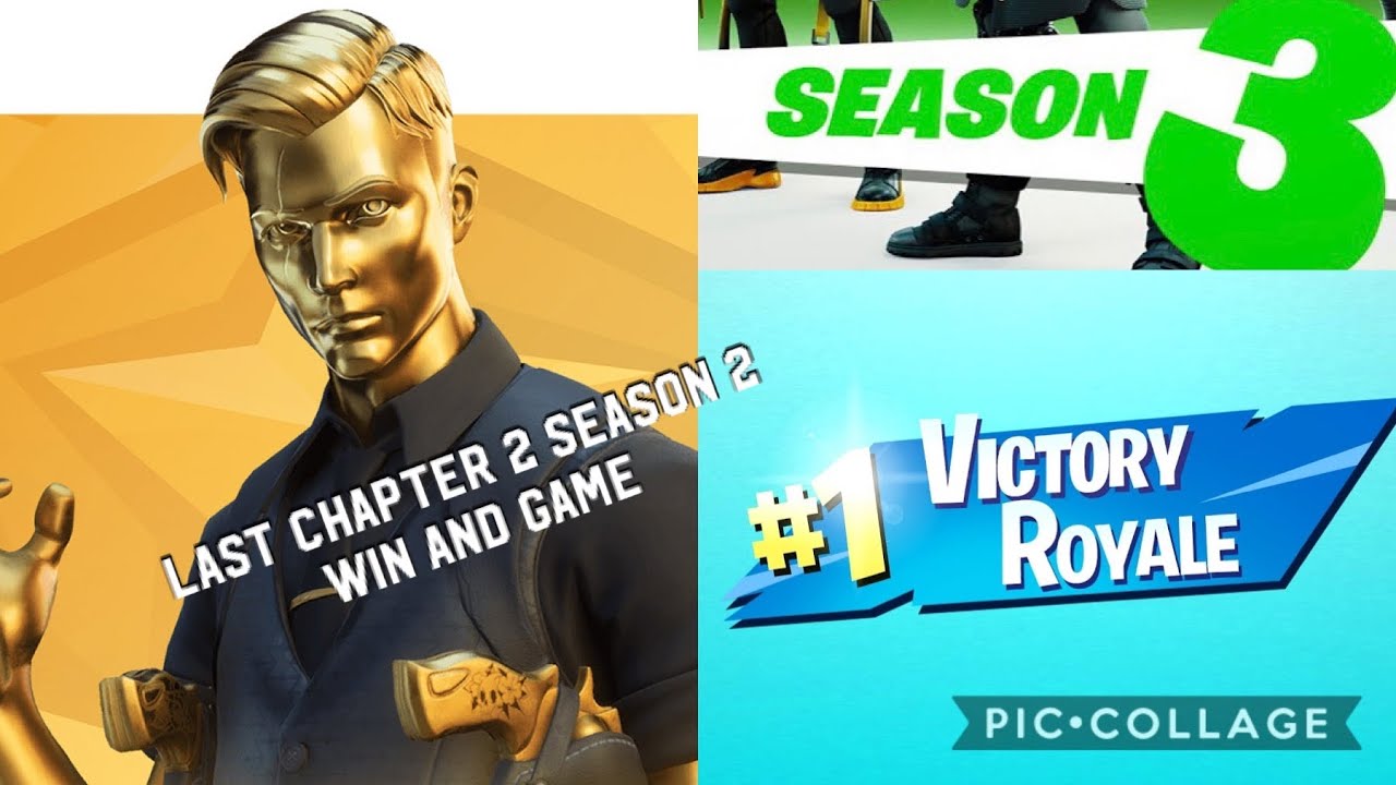 New intro and my last chapter 2 season 2 game - YouTube