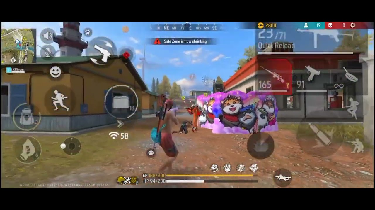 pvp highlights free fire - YouTube