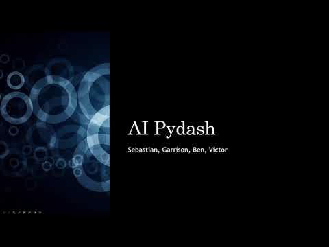 Group 1 AI PyDash - YouTube