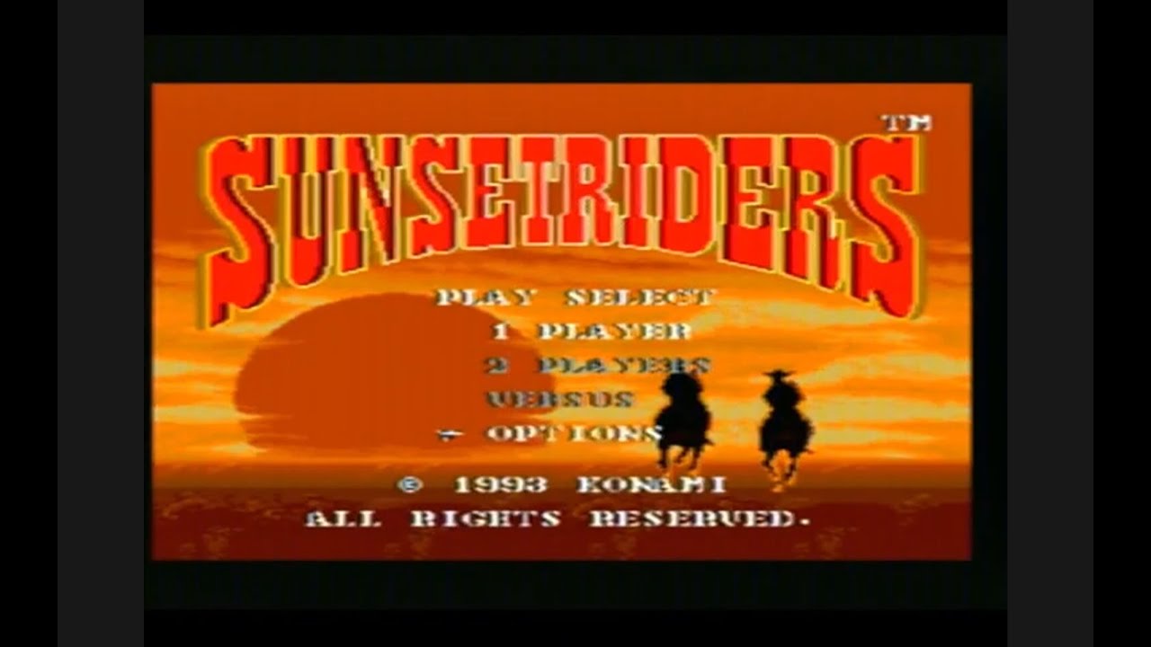 🇪🇺 SUNSET RIDERS [Mega Drive] 🎮 | 50Hz - Original Hardware | All ...
