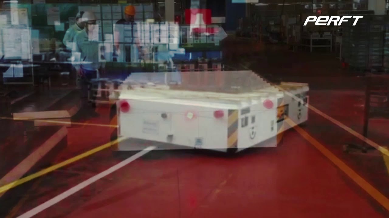10T battery operated remote control flat transfer cart - YouTube