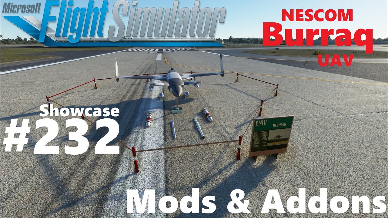 NESCOM Burraq UAV - Showcase #232 - Mods & Addons for Microsoft Flight ...