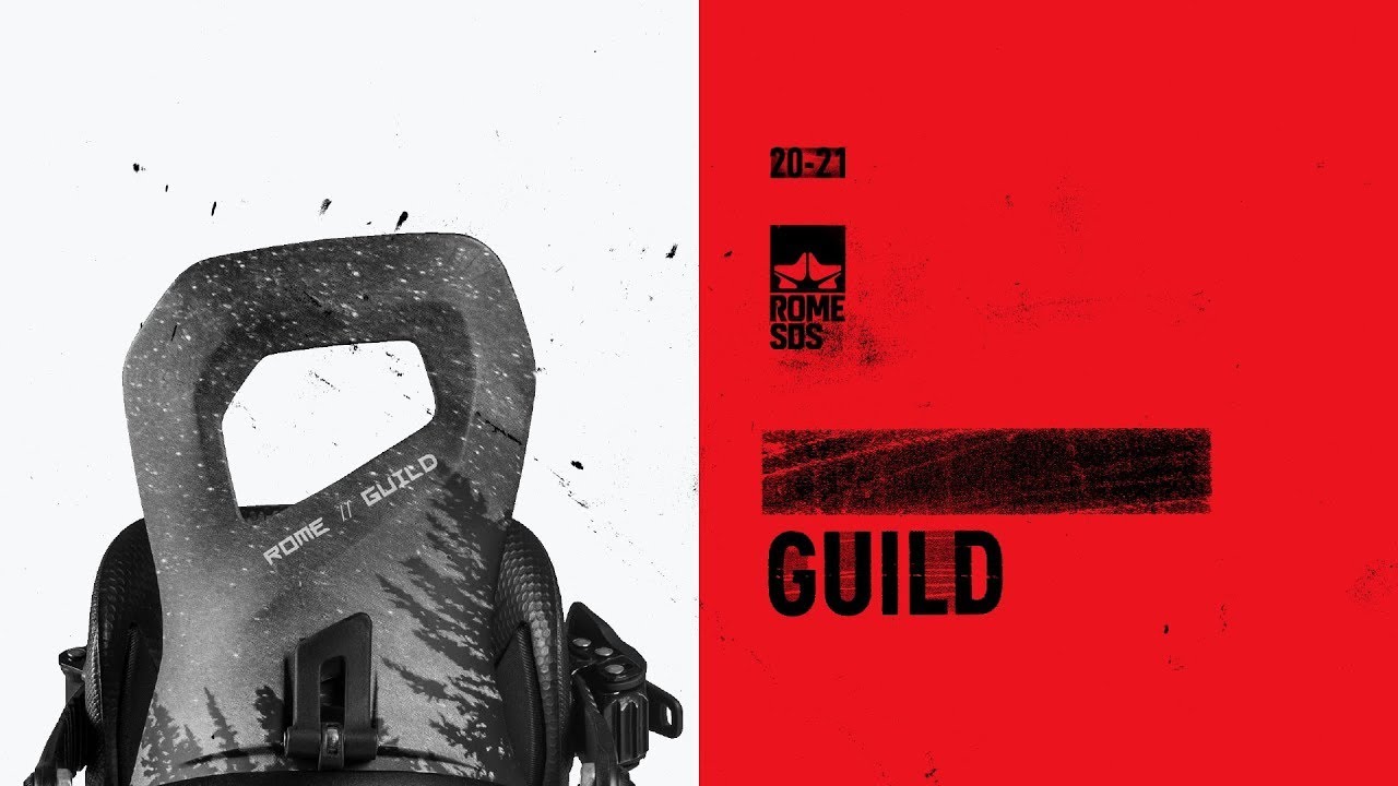 2021 Rome Guild Womens Snowboard Bindings - YouTube