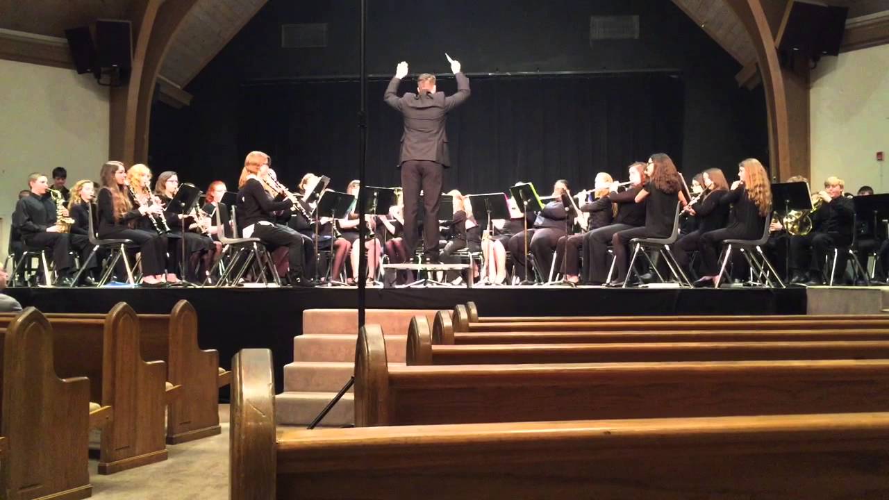 Anderson County Middle School Band- Blue Ridge Reel by Brian Balmages ...
