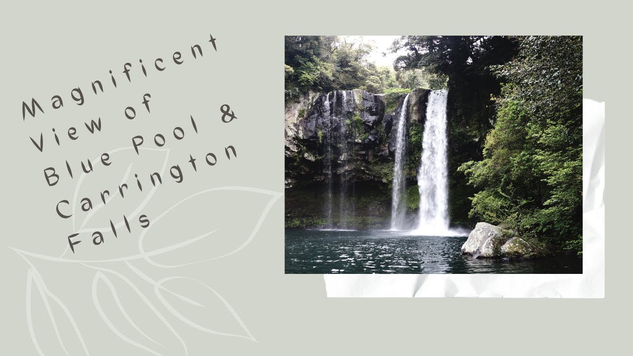 Blue Pool and Carrington Falls - YouTube