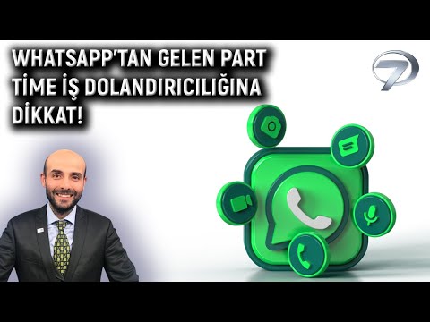 Kanal 7 | Doç. Dr. Ali Murat Kırık | Whatsapp'tan gelen part time iş dolandırıcılığı mesajına dikkat