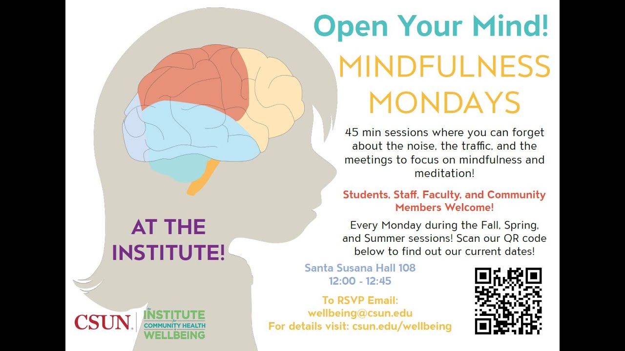 Mindfulness Mondays at the Institute! - YouTube