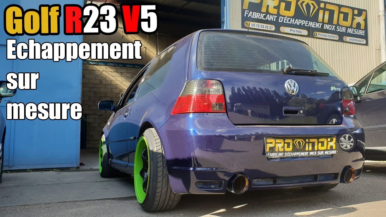 Golf 4 R23 Proinox Mantes - YouTube