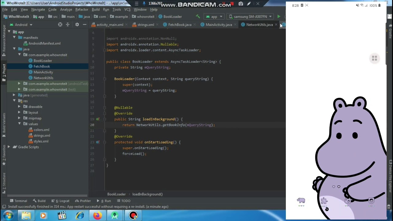 Tugas 7.2 Pemrograman Bergerak - "AsyncTask and AsyncTask Loader" - YouTube