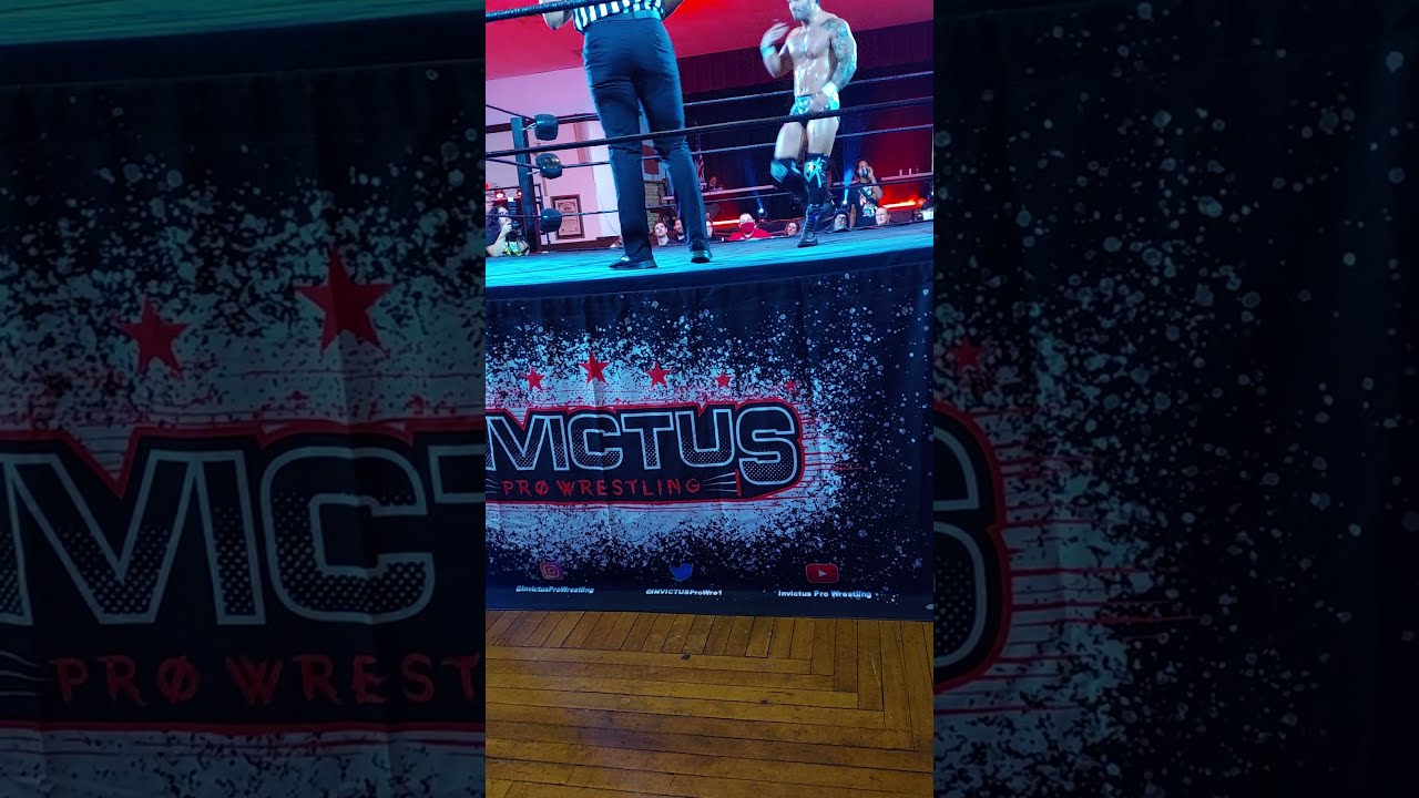 Invictus Pro Wrestling Aftershock KC Navarro Vs. Mike Verna on 9-25-21 ...