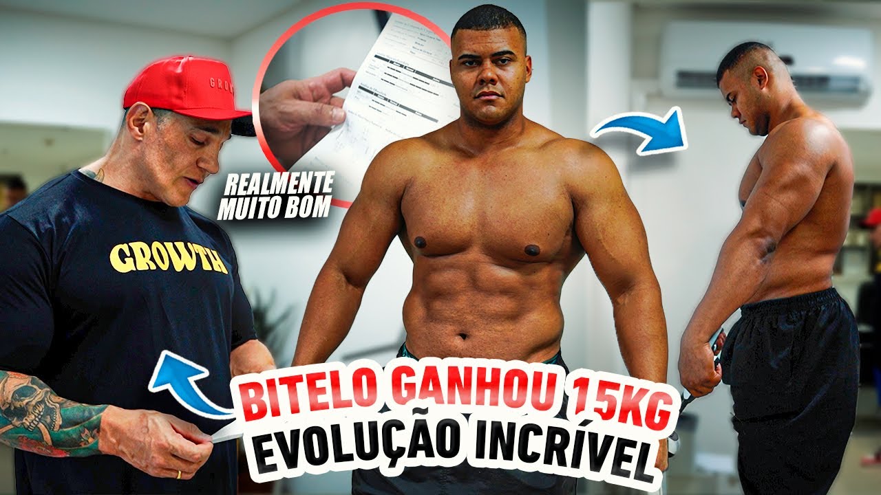 FABIO GIGA SE SURPREENDE COM A EVOLUÇÃO DO SUPER BITELO - ELE GANHOU ...