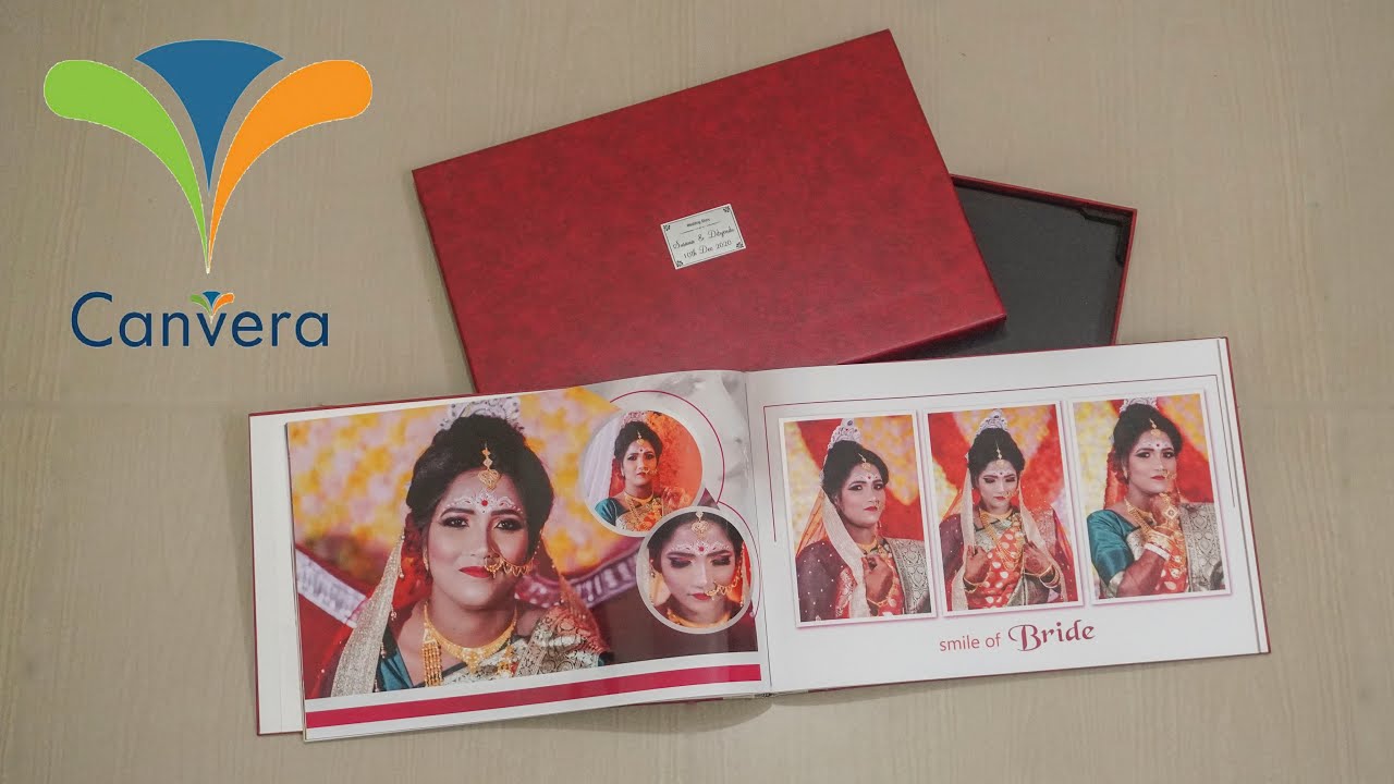 Canvera 12 X 18 Album | Canvera Wedding Album | Pixel Hut - YouTube