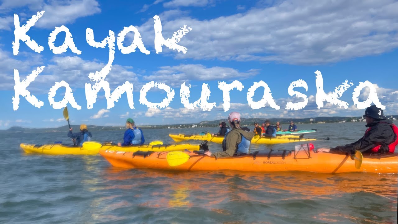 Kayak de mer à Kamouraska - SEBKA - YouTube